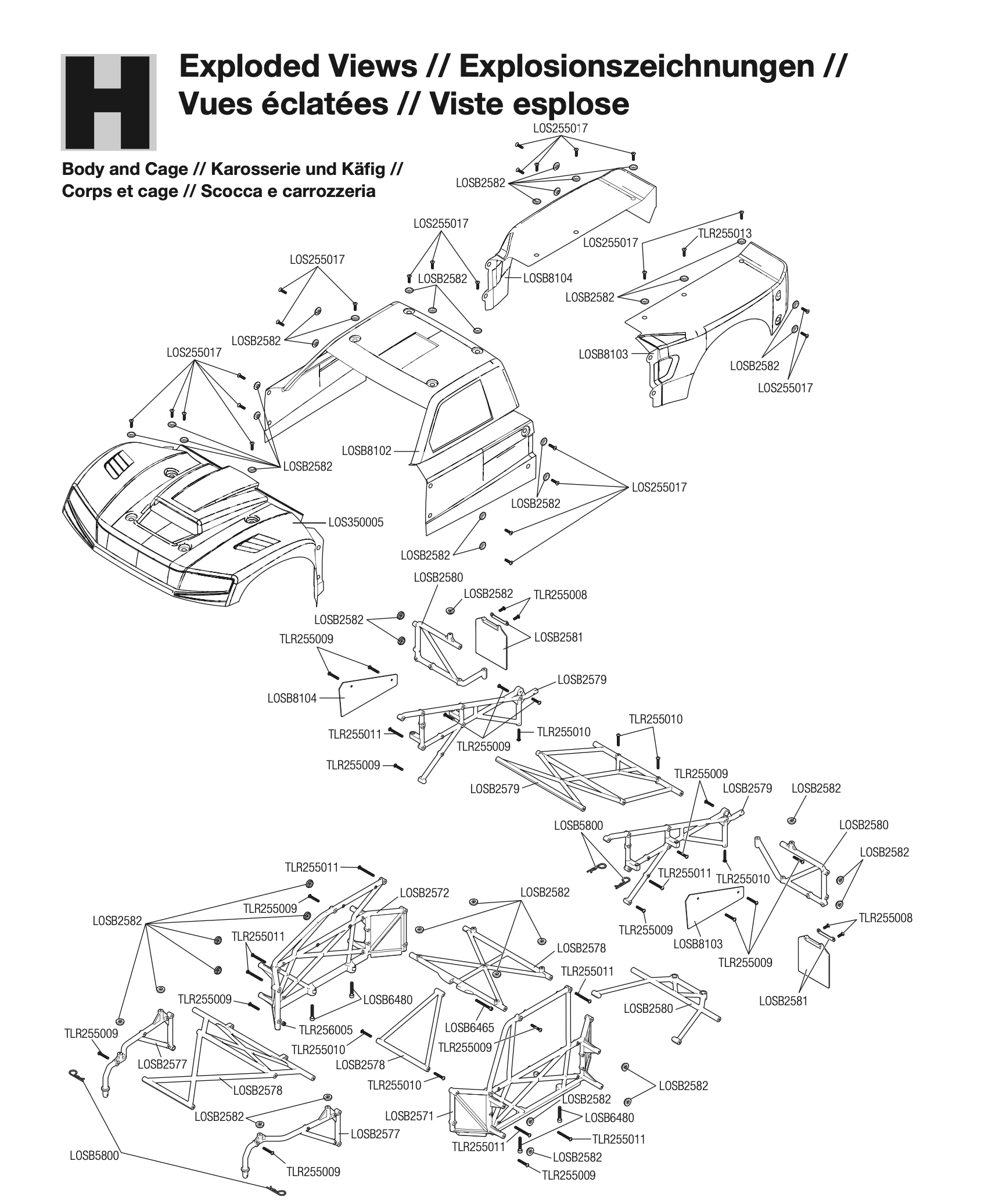 Diagram - 5ive-T Body