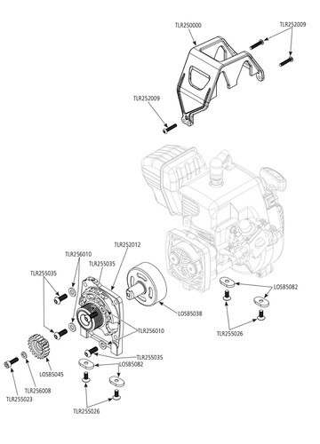 Diagram - TLR Clutch