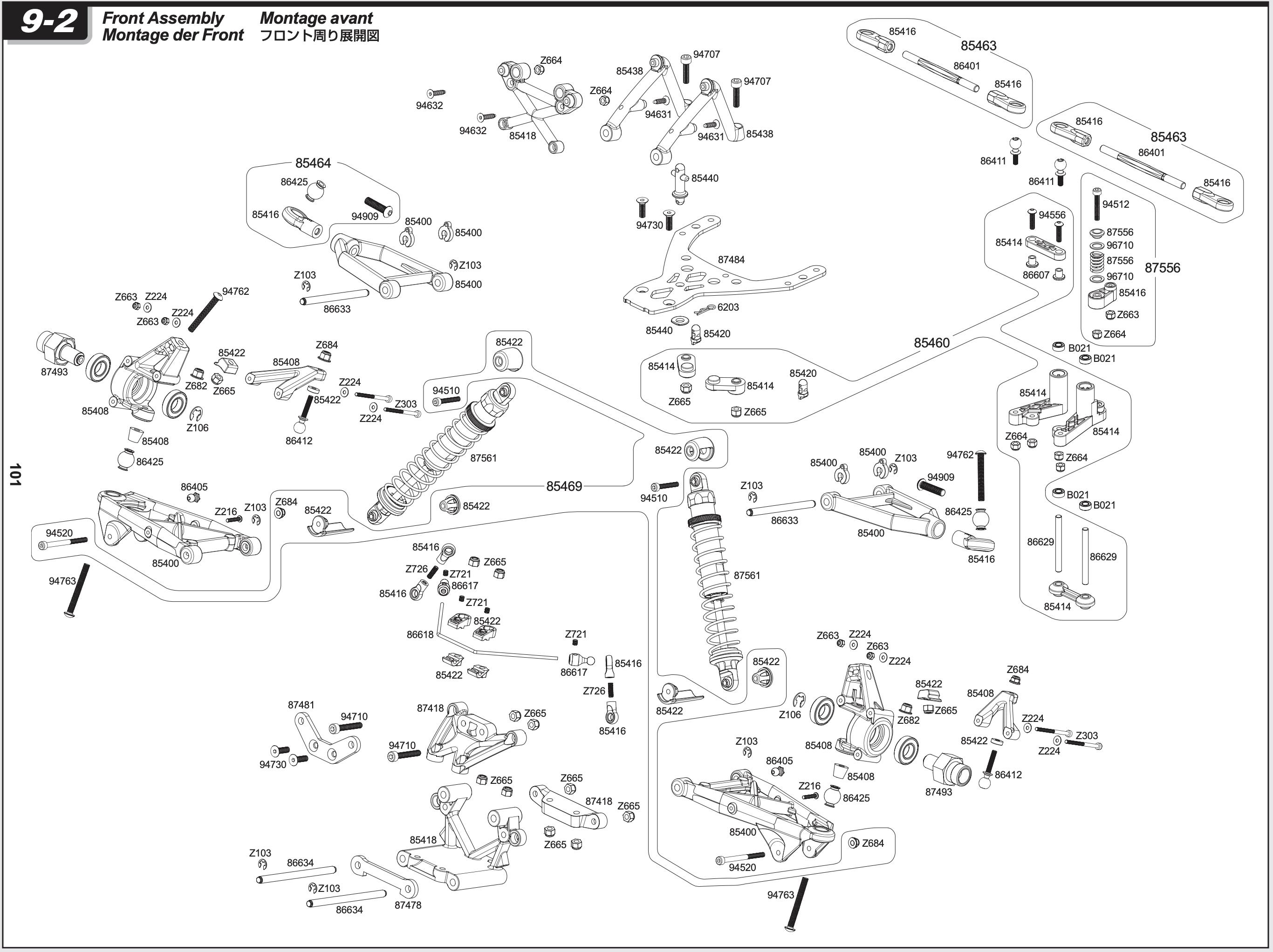 Diagram - 5B Front Assembly
