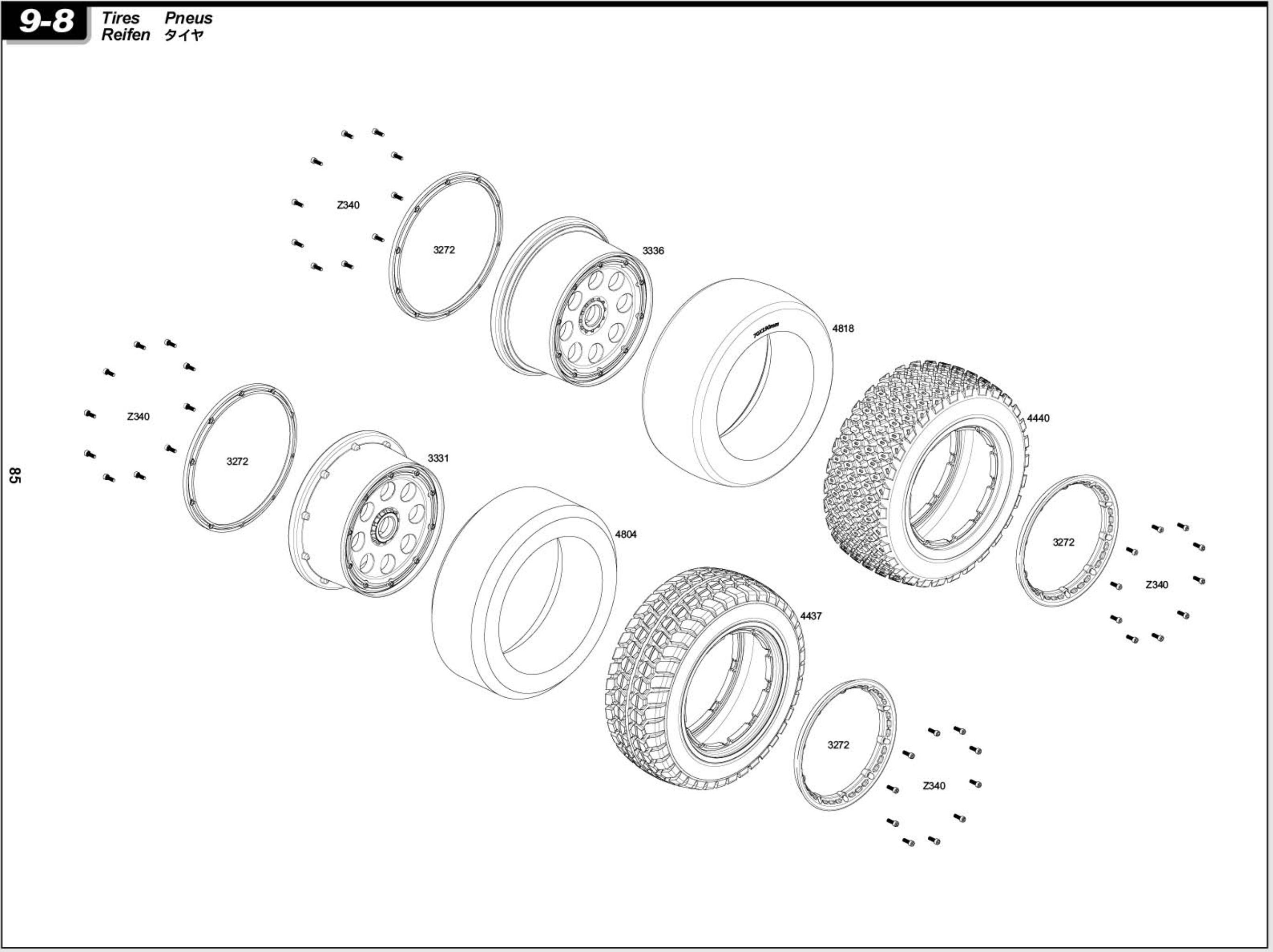 Diagram - 5T Wheels