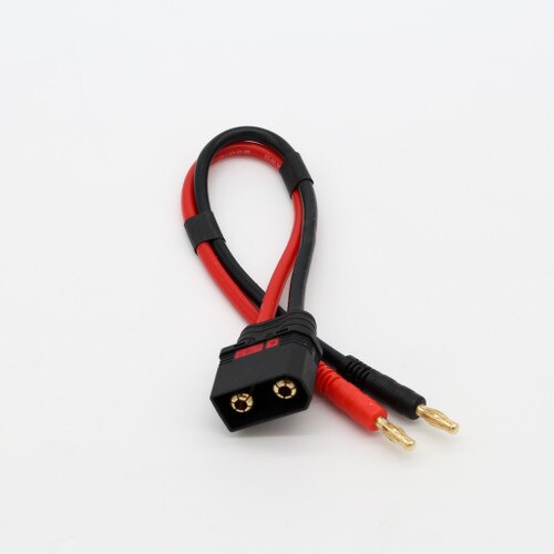 DDM Racing Heavy Duty 9AWG QS8 Charge Lead (Male QS8 to 4mm Banana Plug)