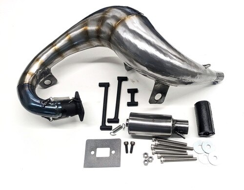 MS Racing GTR46 / SGSR46R Pipe - Removable Silencer 2n1