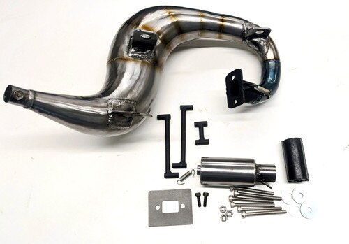 MS Racing GTR46 / SGSR46R Pipe - Removable Silencer 2n1