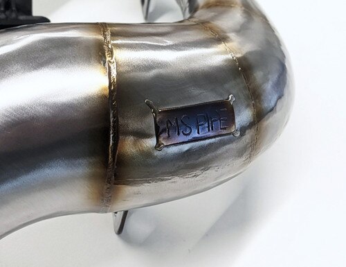 MS Racing GTR46 / SGSR46R Pipe - Removable Silencer 2n1