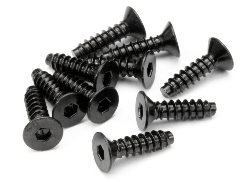 Tapered Flat Head Screw Set M4 x 15mm