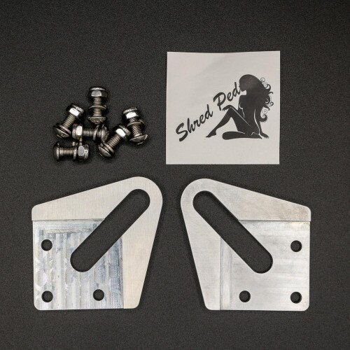 Shred Ped Aluminum Axle Extension Brackets for Go-Ped Sport