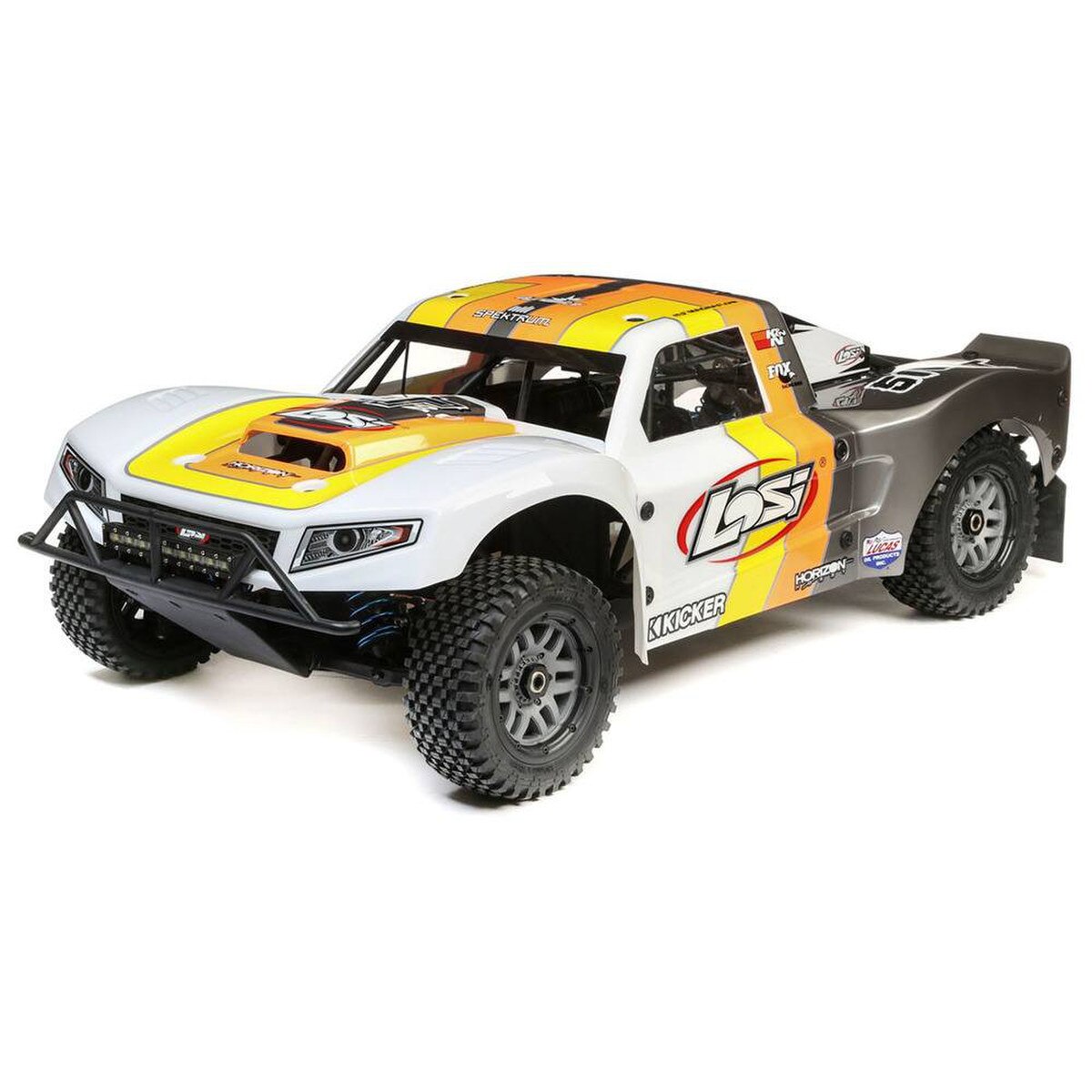 Losi 1/5 5IVE-T 2.0 V2 4X4 SCT Gas BND - Grey/Orange/White